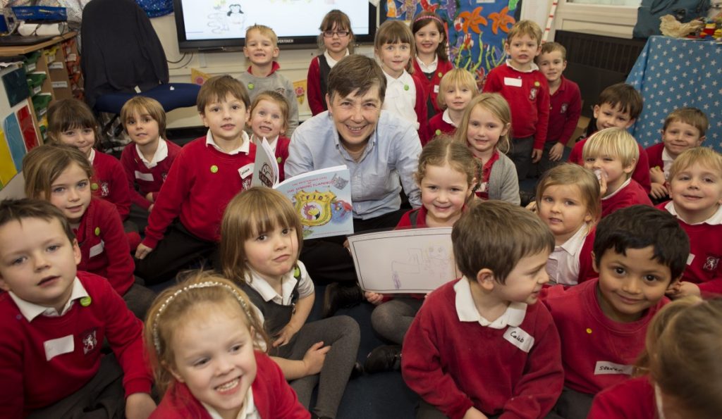 Frankie the flamingo goes back to school … – ech2o